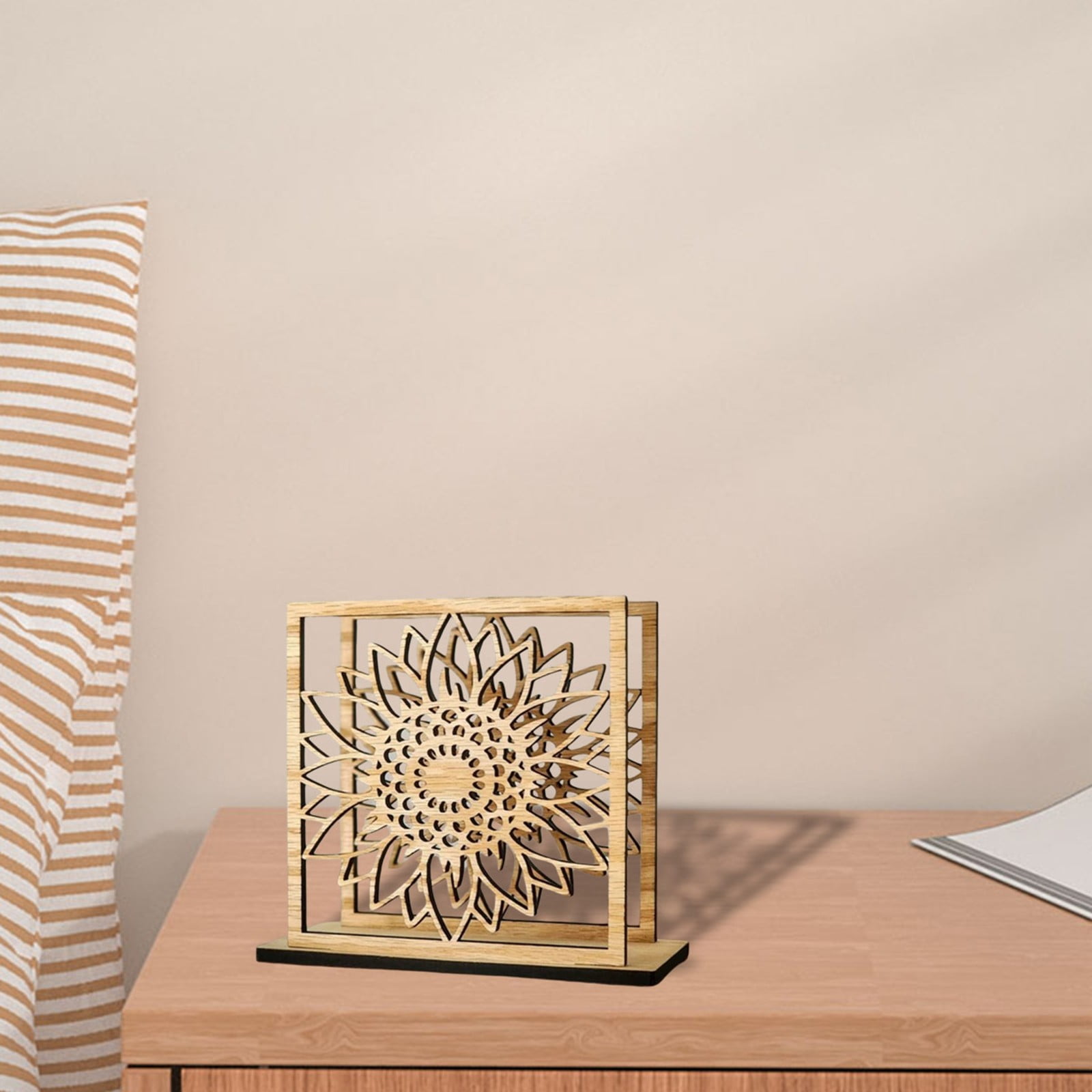 Click here for Vivavault Elegant Wooden Desktop Napkin Holder Org... prices