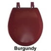 Fantasia Burgundy Standard Wood Toilet Seat, 17 in. - Walmart.com