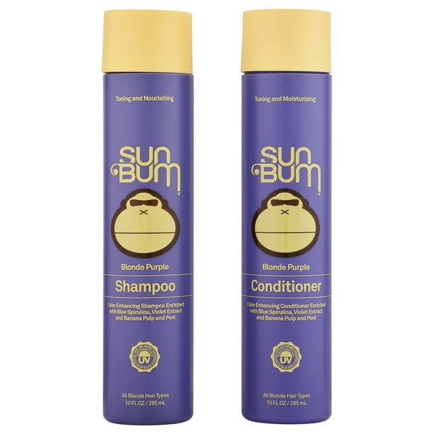 Sun Bum Blonde Purple Shampoo & Conditioner 10 fl oz - Walmart.ca