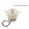 3/6V Slow Speed Small 300 Gear Motor Reduction Motor Plastic Gearboxes ...