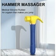 Erotica 4 In 1 Hammer Vibrator Clit Sex Toys Vibrator For Women Pulsating Anal Dildo