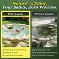 Bird Bath Copper Disk 06mm Pure Copper Water Cleaner For Outdoor Bird ...