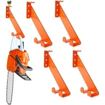 3 in 1 Chainsaw Holder 10" - Heavy Duty Chainsaw Wall Mount, 10 Gauge ...