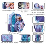 Disney's Frozen Elsa & Anna 16 5-Piece Backpack & Lunchbox Set ...