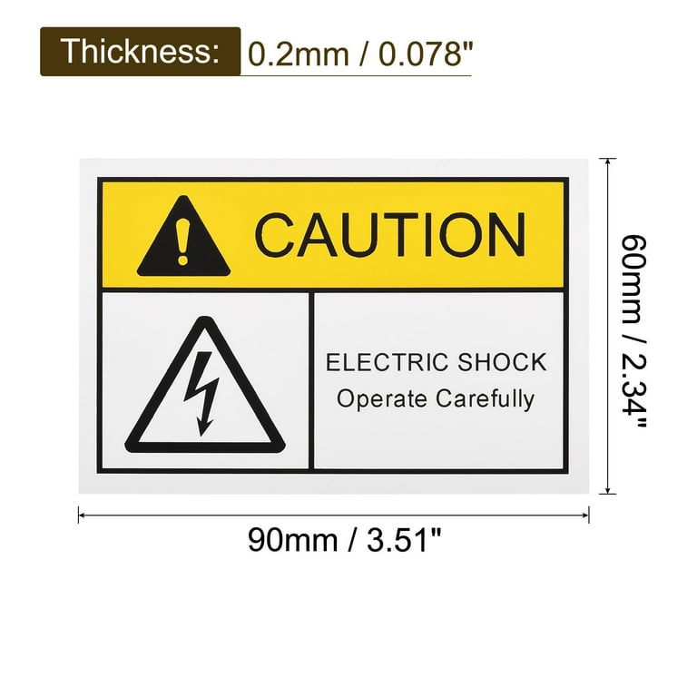Electric Shock Sign