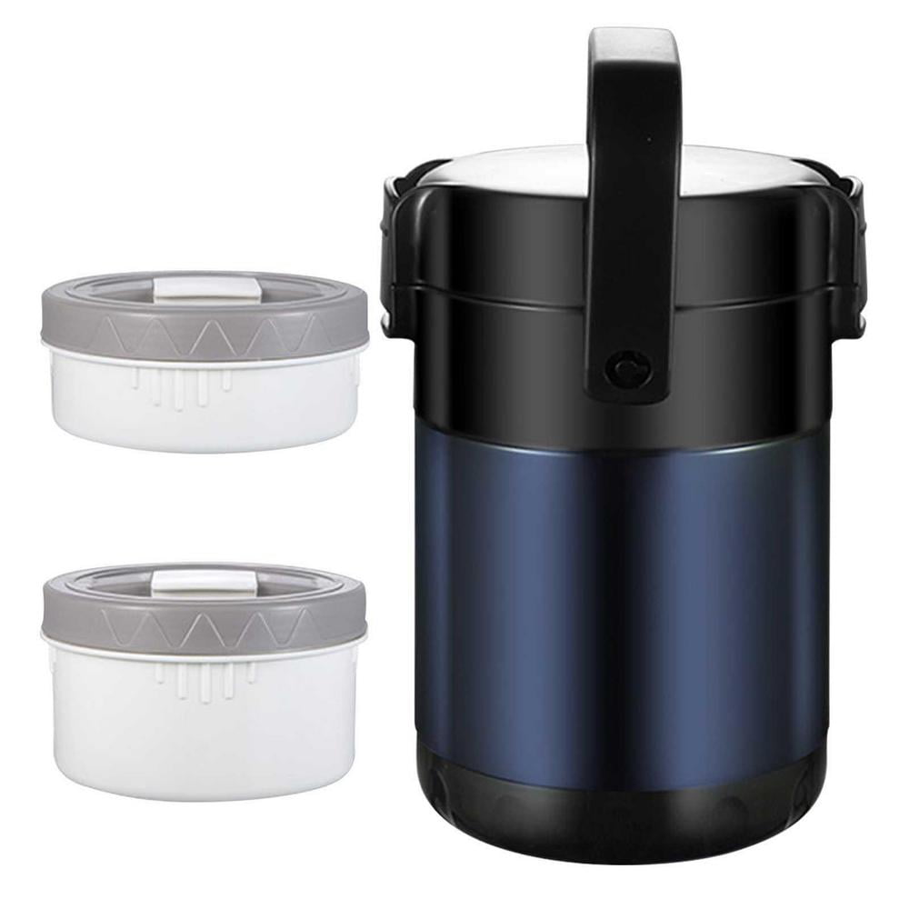 Stackable Insulated Lunch Box Bento Box With Lock Temperature ...