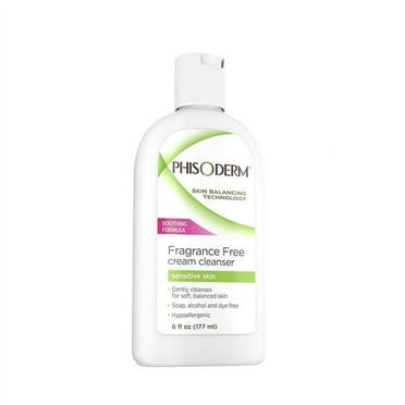 Phisoderm Deep Clean Cream Facial Cleanser for Normal to Dry Skin, 6 fl ...