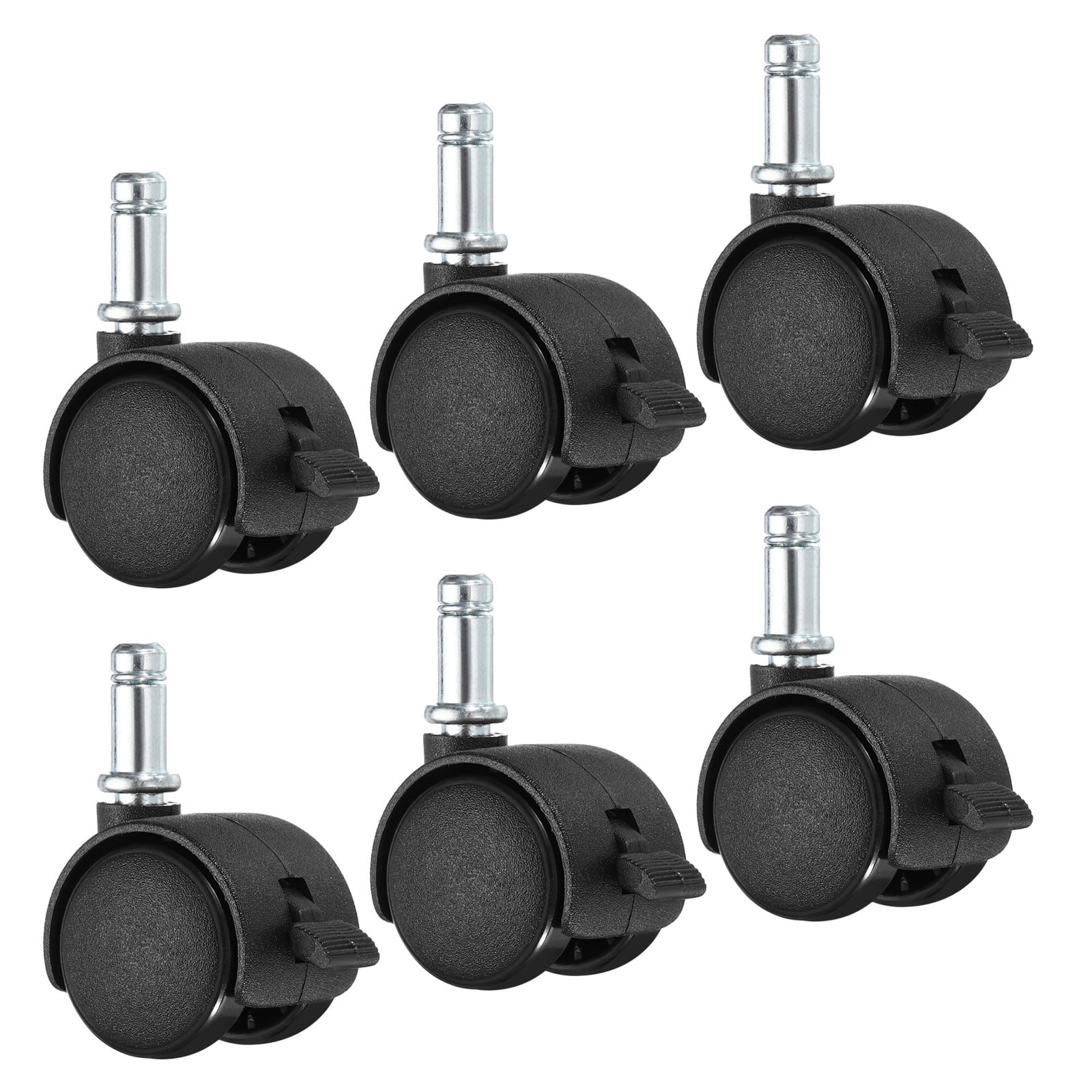 1" Swivel Caster Nylon 360 Degree Universal Circlip Stem Wheel with ...