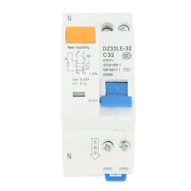 Leakage Circuit Breaker,32A 230V Circuit Breaker PC Circuit Breaker ...