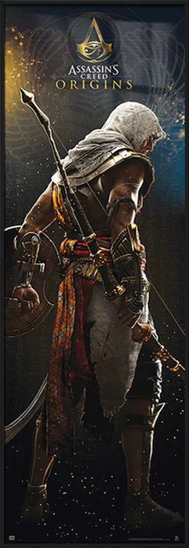 Assassin's Creed: Origins - Framed Gaming Door Poster (Bayek) (Size: 22 ...