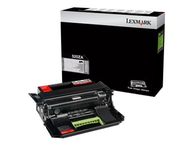 Lexmark 520ZA - Black - printer imaging unit LCCP - for Lexmark MS710 ...