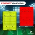 Great Call Athletics | Soccer Reusable Game Card Pro | Set of Yellow ...