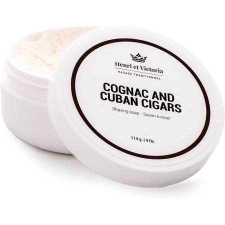 Henri et Victoria Shaving Soap For Men | Cognac and Cuban Shaving Cream ...