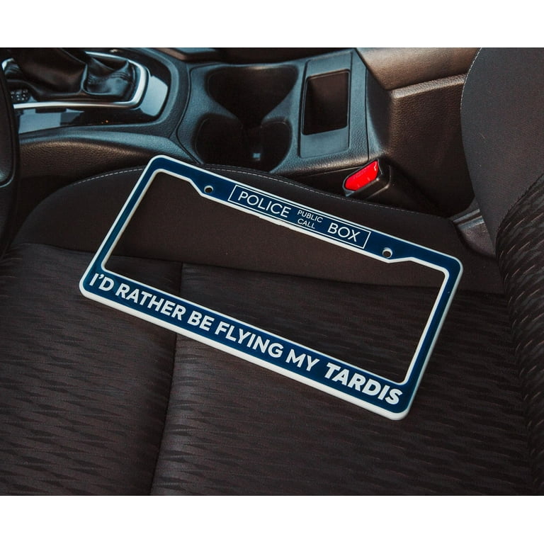 Doctor Who License Plate Frame