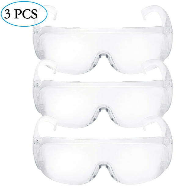 Clear Safety Goggles Anti-Spitting, Transparent Safety Glasses UV ...