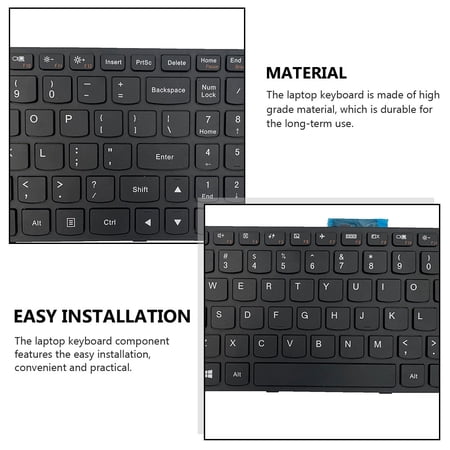 Laptop Keyboard Professional Black Color Replace Accessories Typing is ...