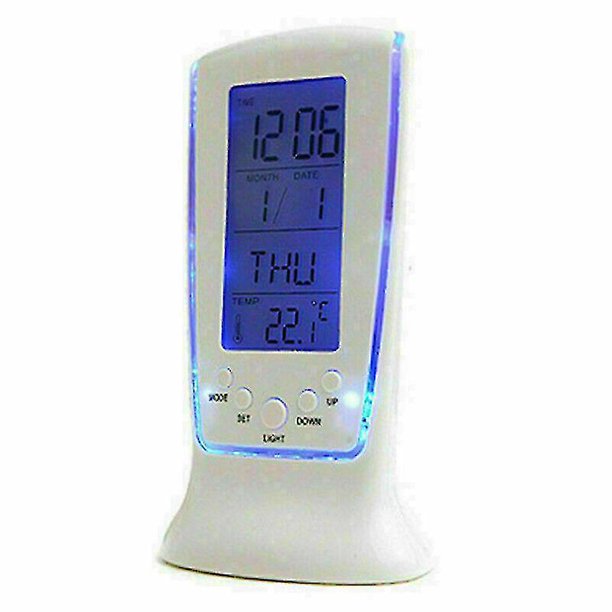 Reloj despertador digital LCD YONGSHENG 8390615463799 | Walmart en línea