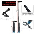 Portable Selfie Stick, Lightweight Extendable Stainless Steel Tube,All ...