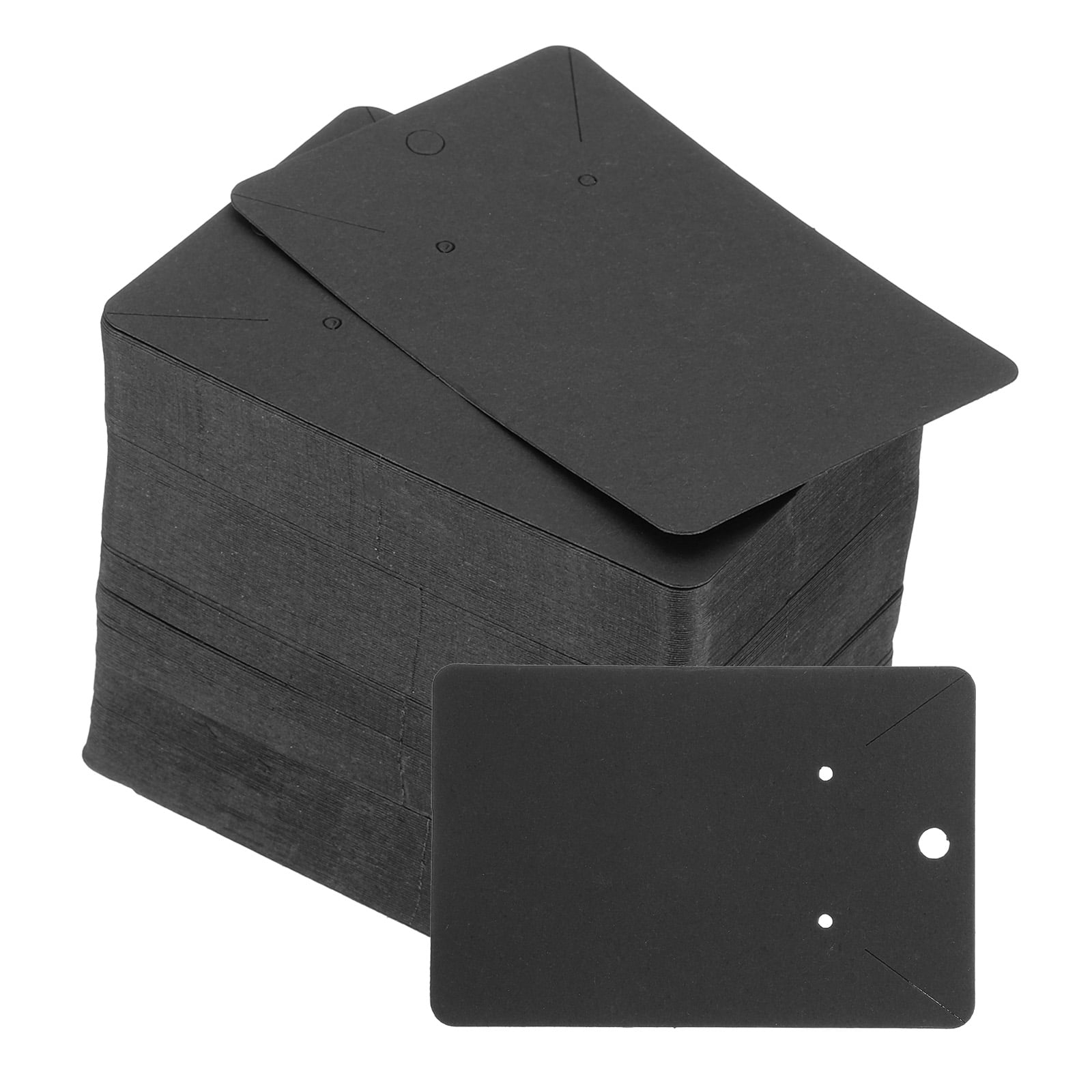 Uxcell 2.5" x 3.5" Earring Display Card Necklace Card Holder Blank ...