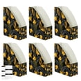 Set of 3 Heavy Book Organizer, Easy to clean PP Magazine File Holder ...
