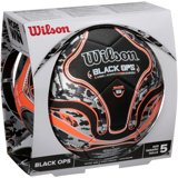 Wilson Soccer Ball, Size 5, Black and Orange - Walmart.com