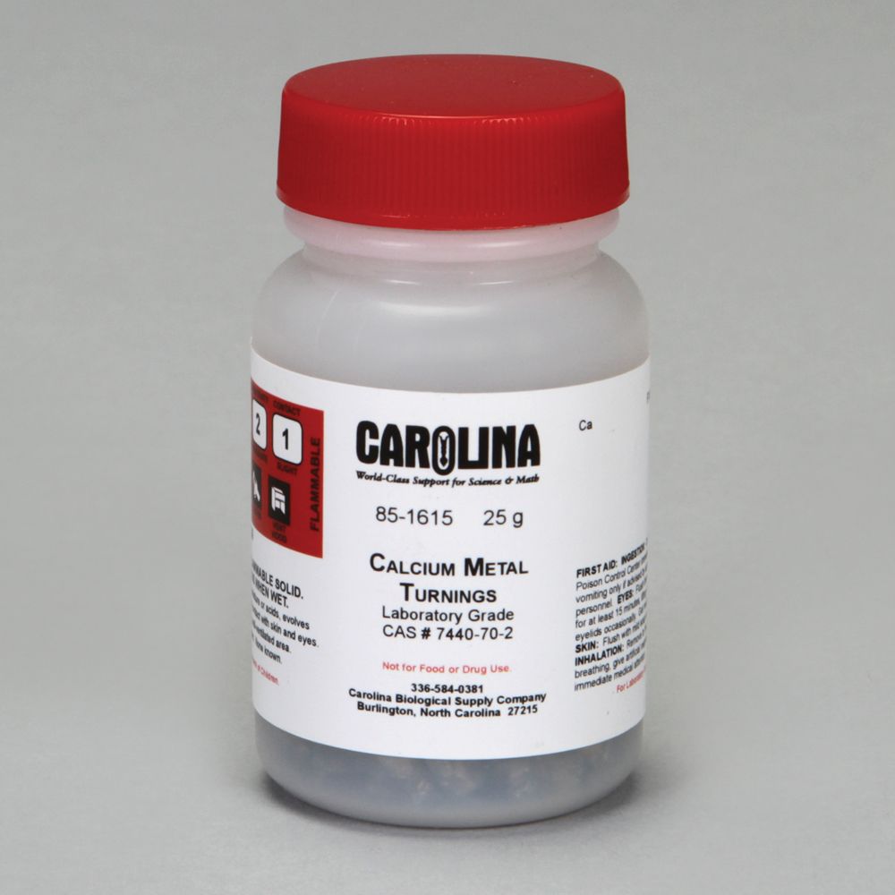 Calcium, Turnings, Laboratory Grade, 25 G - Walmart.com