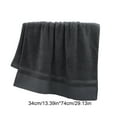 Bath Towel 29x13in Solid Color Thickened Hand and Face Towel 100 ...
