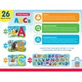 MasterPieces 26 Piece Jigsaw Puzzle for Kids - ABCs 4-Pack - 22.5"x8 ...