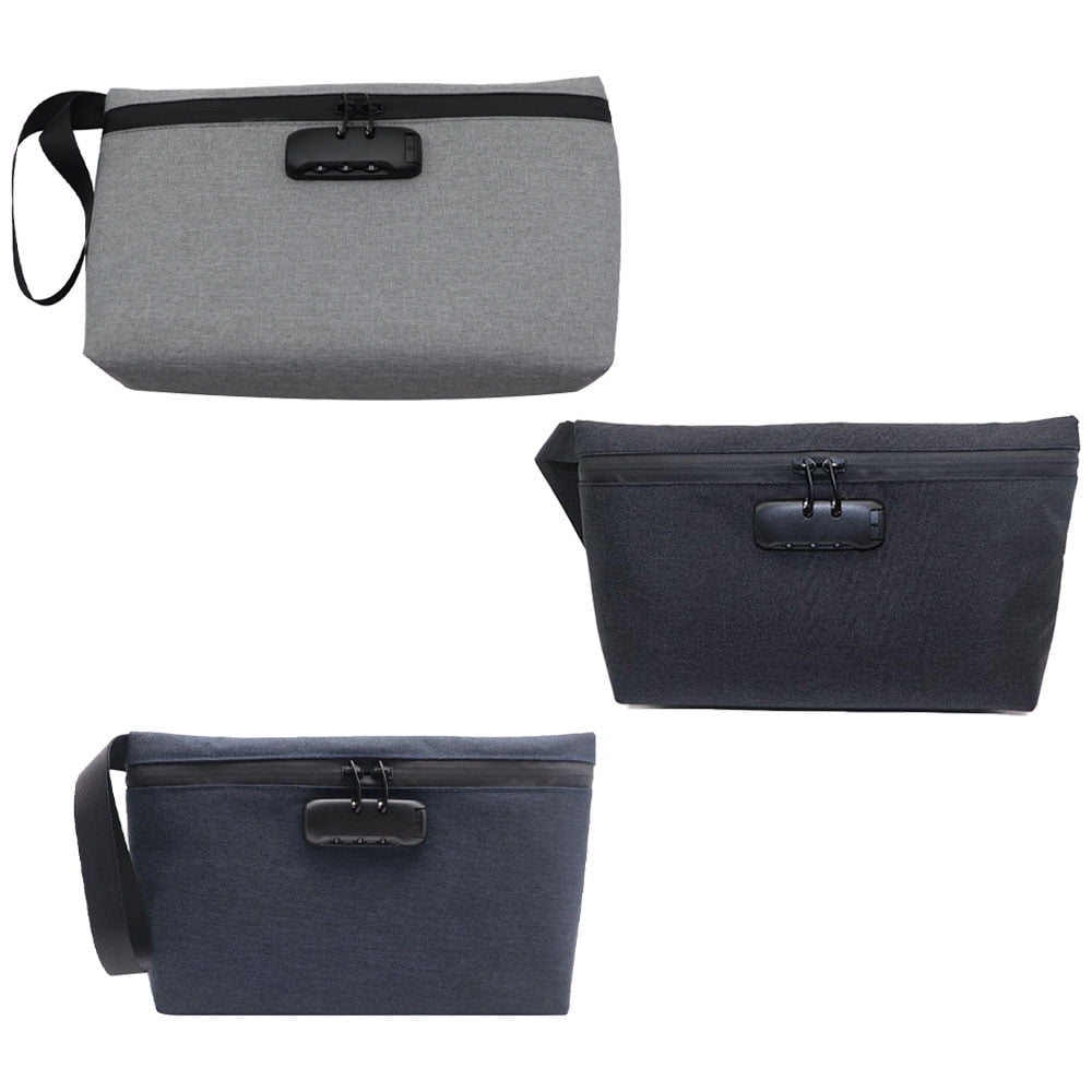 Document bag with lock, waterproof zipper, document storage bag, credit ...