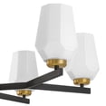 Possini Euro Design Possini Euro Jeremiah 28"W Black and Gold 6-Light ...