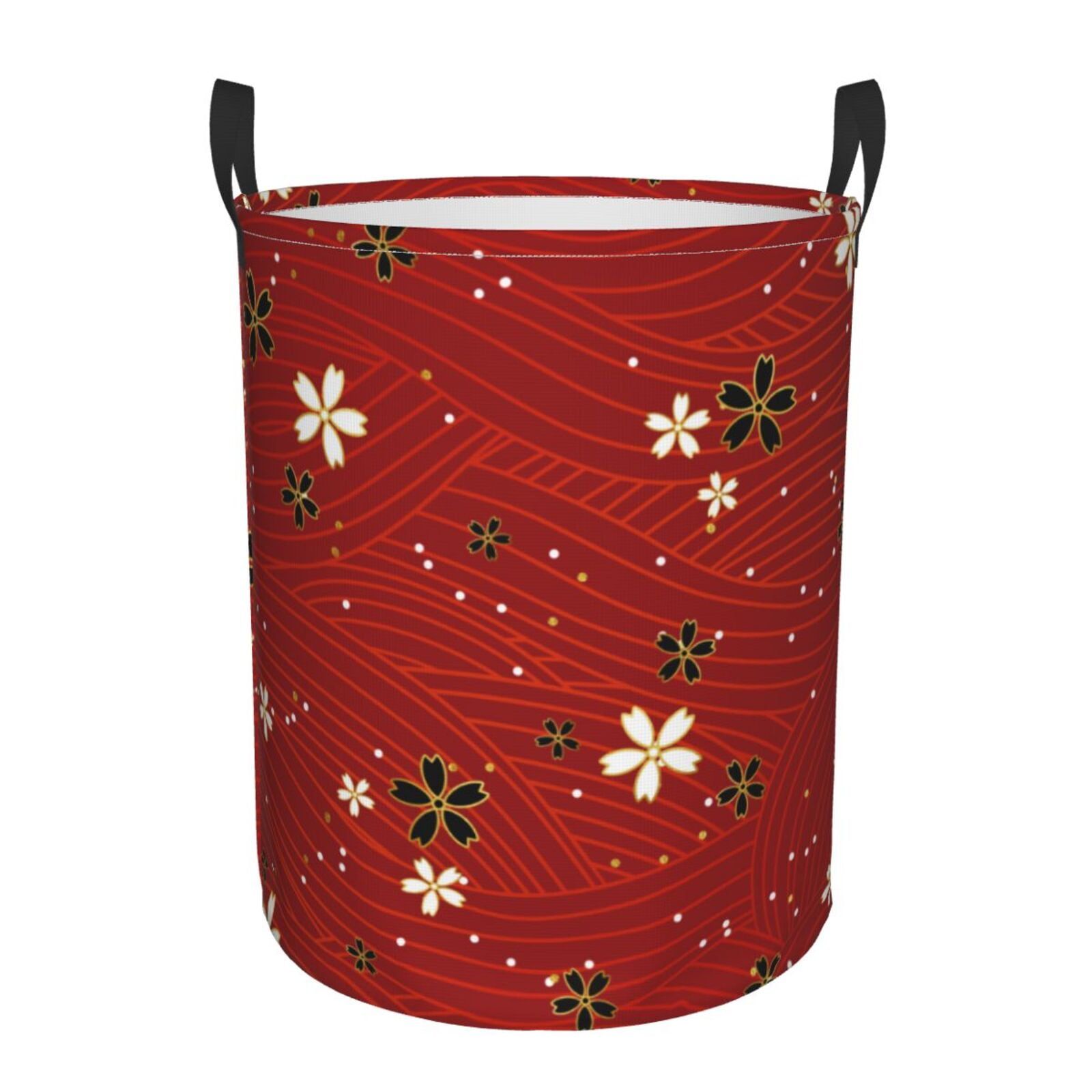 ZNDUO Laundry Basket, Round Laundry Storage Basket, Waterproof Laundry ...