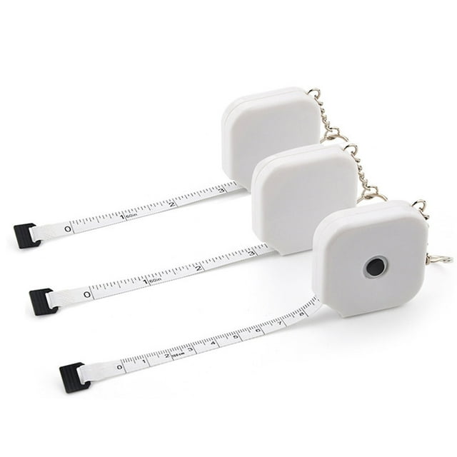 3Pack Tape Measure Keychains Retractable Measuring Tapes Party Favors ...