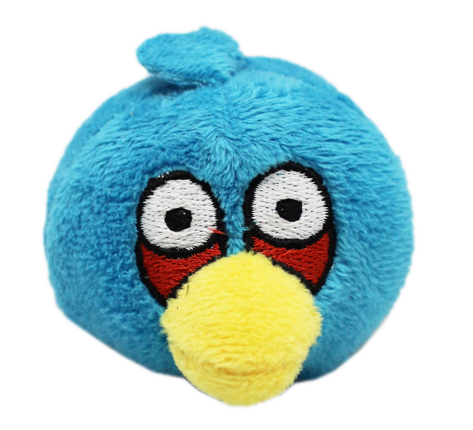 Angry Birds Blues Mini Round Plush Toy With Bottom Finger Pocket ...