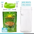 Masontops Mason Jar Bean Sprouting Jar Starter Set - Easy DIY Bean ...