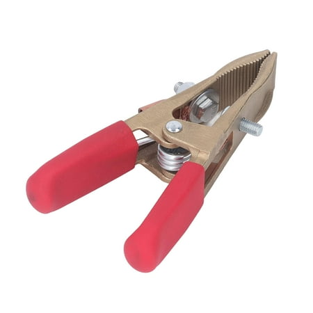 Welding Ground Clamp, Brass 500A Electrical Conductivity Robust 2.4in ...