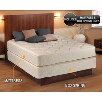"Dream Solutions Legacy Medium Firm Full Size (54""x75""x7"") Innerspring Mattress and Box ...
