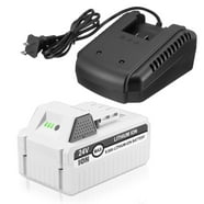 GreenWorks 40V GMAX Power Tools Compatible 2Pack 6.0Ah 40 Volt Lithium ...