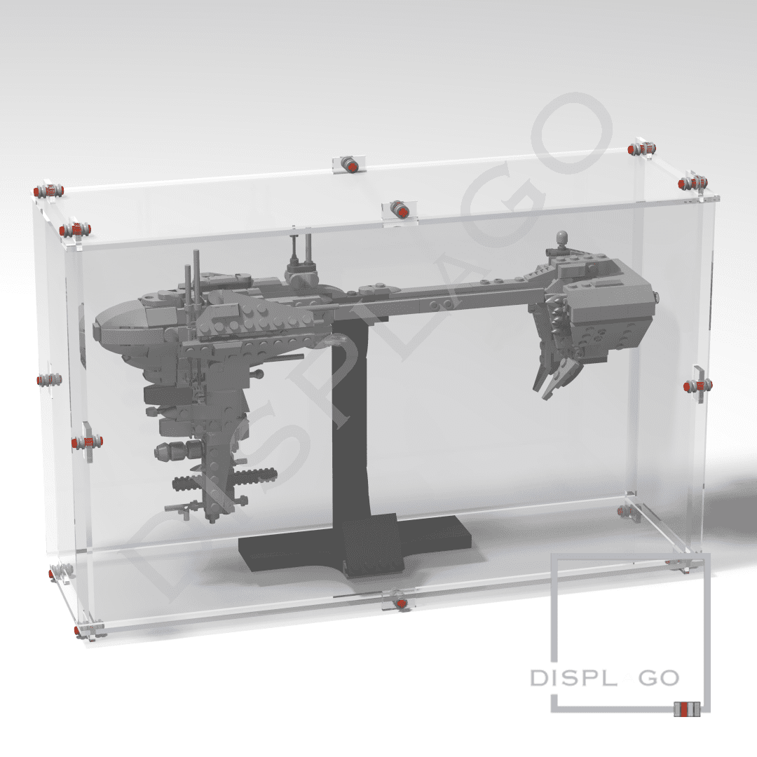 Display Case for LEGO® #77904 "Nebulon B-Frigate". Display case for minifigures. Star Wars ...