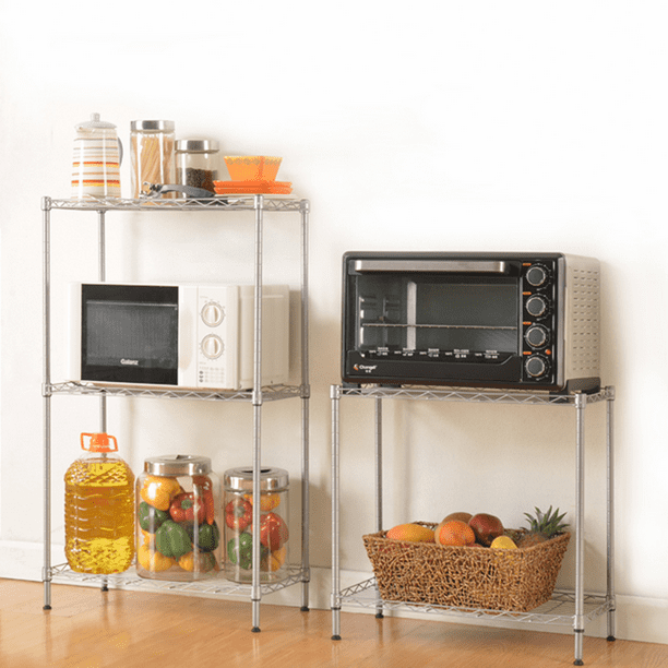 SESSLIFE 5-Tier Shelving Unit Shelf, Metal Large Storage Shelves, Heavy ...