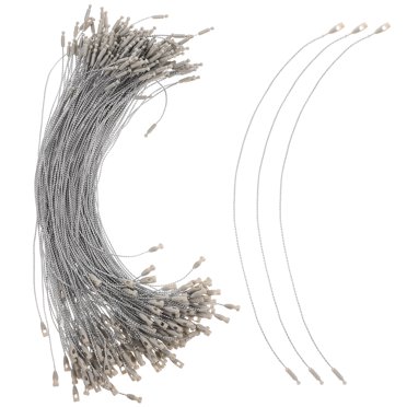 Wideskall 5" inch Snap Lock Pin Security Loop Plastic Price Tag ...