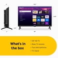 Restored Hiro Roku 24" 720p HD Smart Flat Screen LED Roku TV with Dolby ...