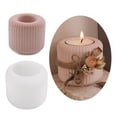 Cylinder Holder Molds for Epoxy Resin, Silicone Tealight Holder Molds ...