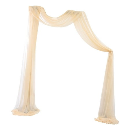 Wedding Arch Draping 70x550cm Arbor Drapery for Photo Backdrop Stage ...