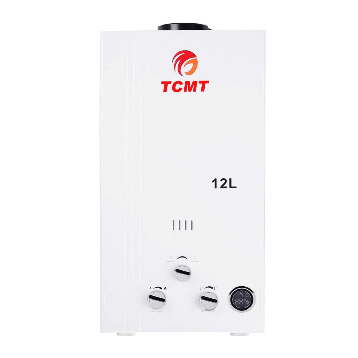 TC-HOME 12L Liquid Propane Tankless Water Heater 3.2 GPM LPG Instant ...