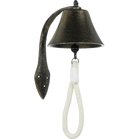 Outdoor Dinner Bells Made of Red Copper | Bracket Mounts Bell to Both ...