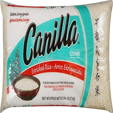 Goya Canilla Long Grain Rice, 20 LB - Walmart.com