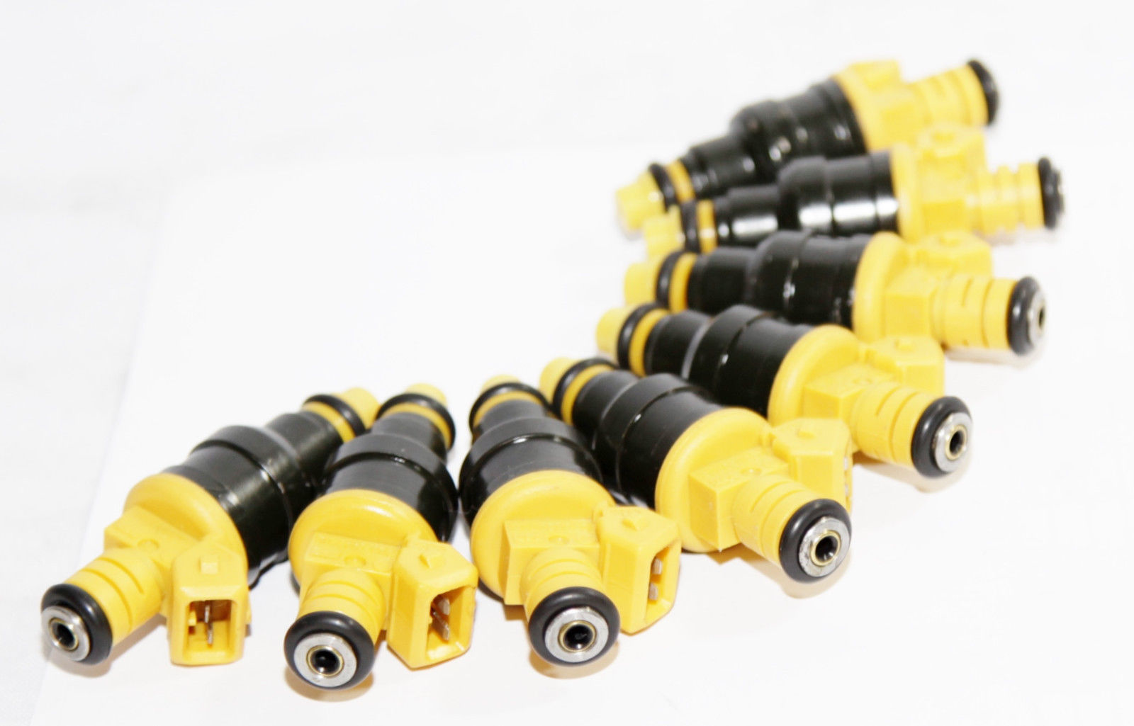 1set (8) Fuel Injectors for 99-03 Ford E-350/F-350 Super Duty 5.4L V8 ...