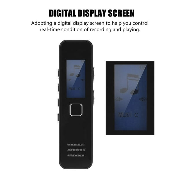 Audio Recorder,32GB TF Card Digital Voice Recorder Pen Digital Audio ...