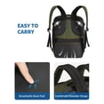 WANDF Expandable 17 Inch Laptop Travel Backpack For Spirit Airlines ...