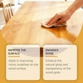 Wood Polish | Furniture Scratch , & Gloss Enhancer – Beeswax & Orange ...